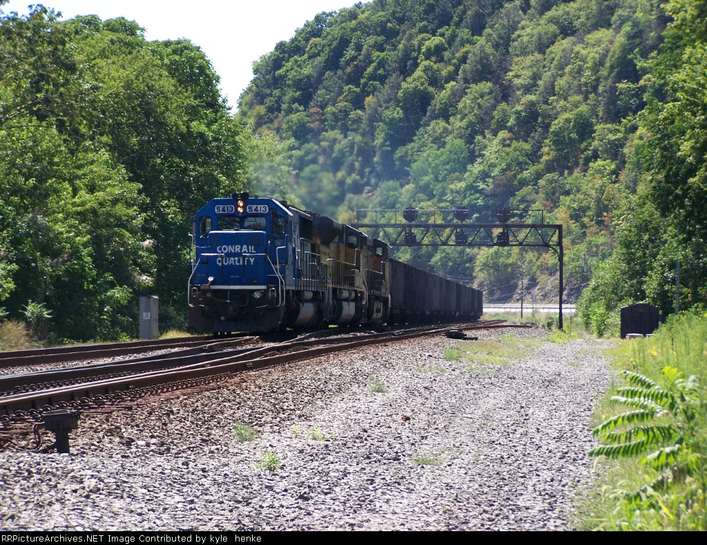 Ns empty coal south of Duncannon